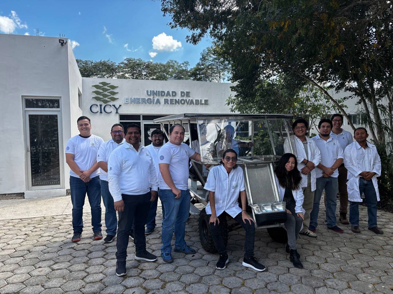 CICY desarrolla un automóvil eléctrico sustentable