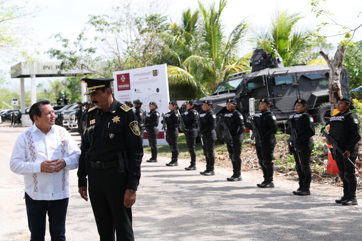 Yucatán fortalece la seguridad en la frontera con Quintana Roo - Diario 24 Horas Yucatán
